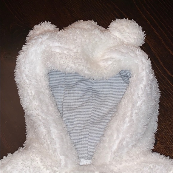 Carter's | Jackets & Coats | Nwt Adorable Sherpa Teddy Bear Bodysuit ...